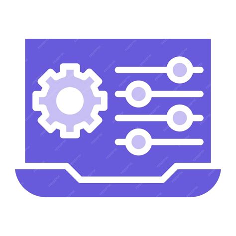 Premium Vector Configuration Vector Illustration