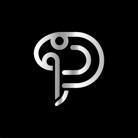 Premium Vector Initial Letter Brain Logo And Icon Vector Illustration