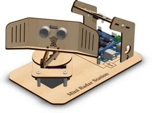 SunRobotics Arduino Based Mini Radar Station DIY STEM Educational Electronics Learning Kit