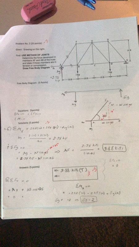 solved problem no 2 20 points glven drawing on the