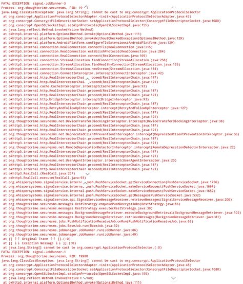 Crash On App Startup Due To Classcastexception · Issue 12207
