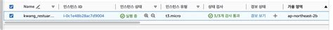 Aws Ec2 상태검사 13개통과