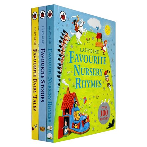 Ladybird Stories 3 Books Collection Set Ladybird Favourite Nursery Rh