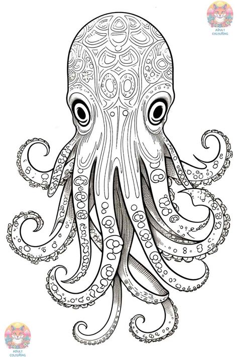 A Deep Dive Into The Best Squid Coloring Pages