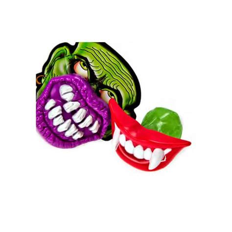 Flix Candy Spooky Lip Pops Candy Packs 12 Piece Display Bestcandyshop