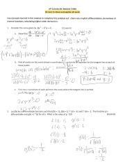 Mastering AP Calculus Derivatives Tangents And Curves Course Hero