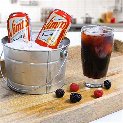 Vimto Sparkling Fruit Flavored Drink Flavored With Natural Extracts Of Blackcherry Rasberry