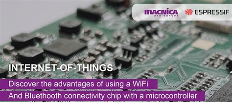 wi fi and bluetooth connectivity module with microcontroller macnica