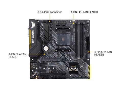 ASUS TUF GAMING B450M-PLUS II AM4 Micro ATX AMD Motherboard - Newegg.com