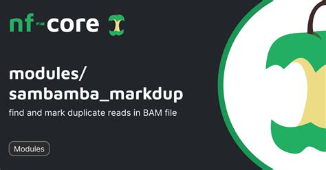 Modulessambambamarkdup