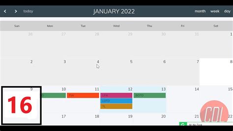 Javascript Calendar Change Background Color In Calendar Integrate FullCalendar In