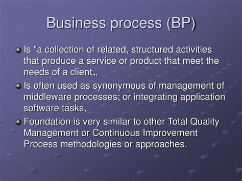 PPT Business Process Management BPM PowerPoint Presentation Free Download ID