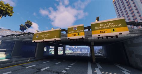 using map art text display entities to create freeway direction signs