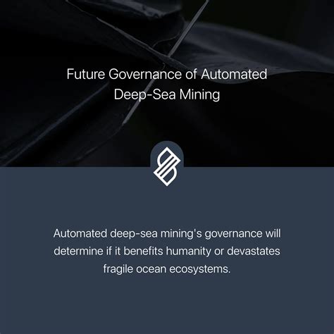 future governance of automated deep sea mining → scenario