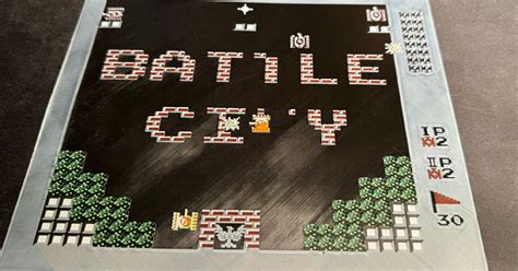 NES Voxel Battle City By Ilikefreecad Download Free STL Model Printables Com