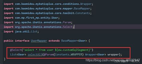 Mybatis Plus快速入门mybatisplus入门博客园 Csdn博客