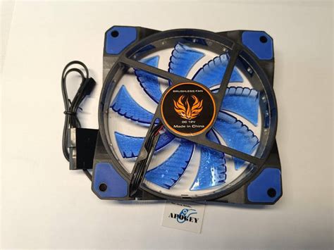 Кулер вентилятор 12в 120мм 1200 - 1300rpm 3pin/4pin LED (ID#2269674011 ...
