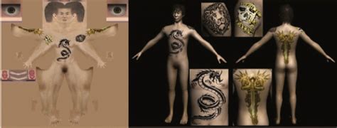 This Is An Example Of A Man The Left Is The Diffuse Map For The Download Scientific Diagram