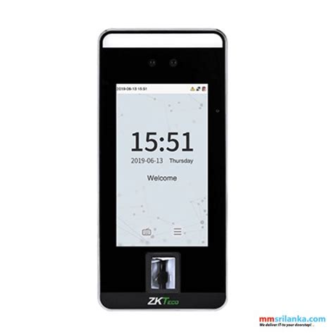 ZKTeco Speed Face V5l Linux Based Hybrid Biometric Access Control Terminal