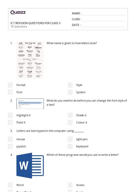 50 Letters Worksheets For 4th Class On Quizizz Free And Printable