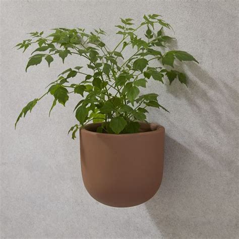 Ceramic Indooroutdoor Wallscape Planters West Elm