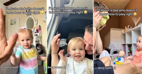 Video Girl Dad Simply Doesnt Know How To Play Right