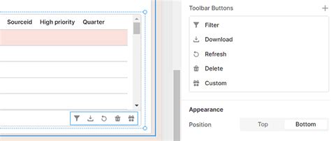 new table toolbar requests 💬 feature requests retool forum