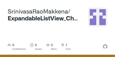 Github Srinivasaraomakkena Expandablelistview Checkboxradiobtn