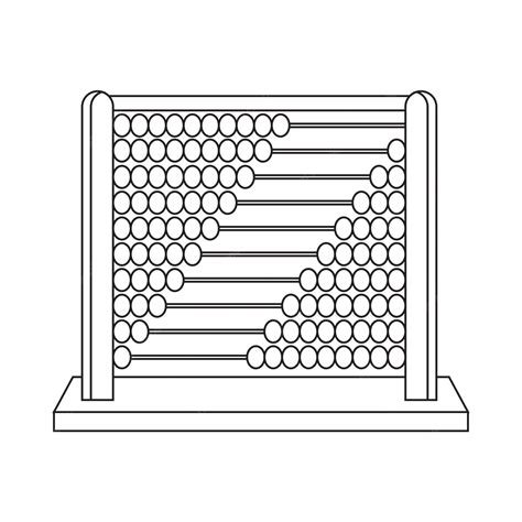 premium vector editable illustrated learning math coloring template