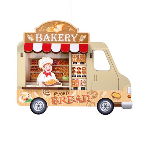 Bakery Truck Ornament Elegance Ts And Novelties Inc