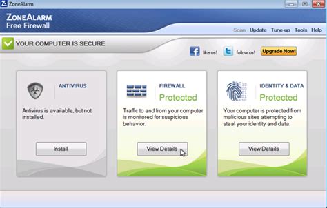 Zonealarm Free Firewall