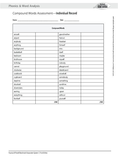 Fillable Online Benchmark Assessment System 1 Third Edition Evosolve De Fax Email Print