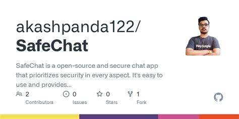 GitHub Akashpanda122 SafeChat