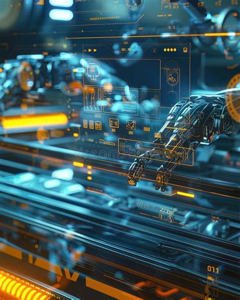 A Detailed View Of An Industrial Robot Programming Interface Emphasizing The Role Of Software In