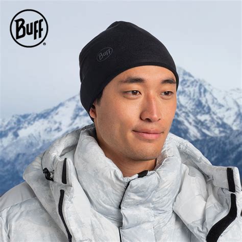 Buff户外防风无檐瓜皮运动帽男女保暖亲肤透气防风抓绒帽双面帽 虎窝淘