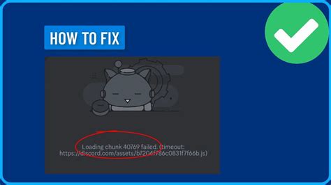 how to fix discord loading chunk failed 2025 youtube