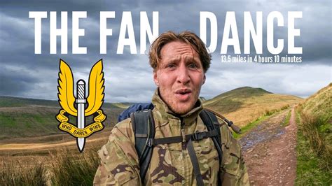 sas selection challenge the fan dance youtube