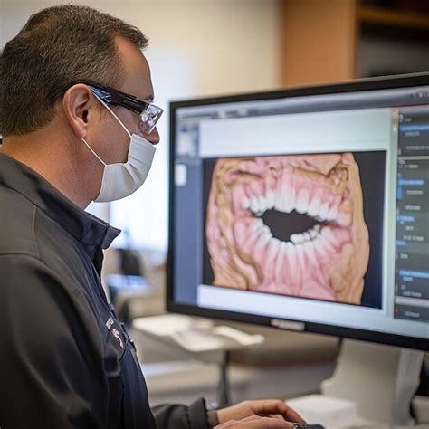 Snapshot Of An Endodontist Using 3d Imaging To Plan Complex Root Canal