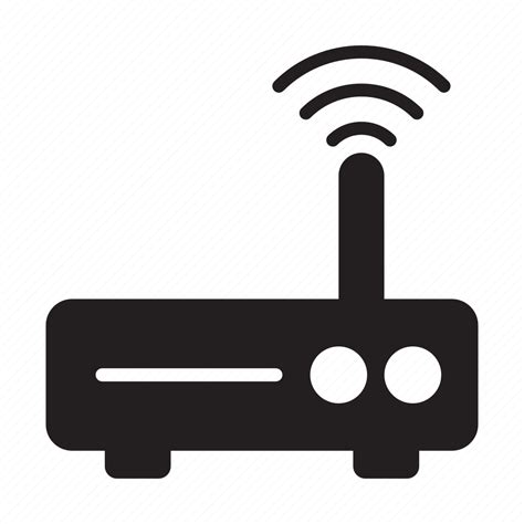 Antenna Modem Router Signal Wifi Icon Download On Iconfinder