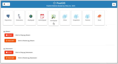 PostGIS Module AcuGIS PostGIS Module Documentation