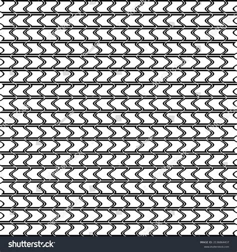 Black Curve Grid White Background Stock Illustration 2136864437