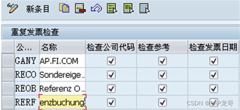 Sap Mm 发票校验基本功能详解sap发票校验 Csdn博客