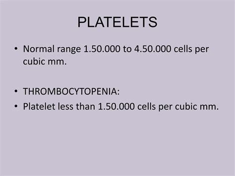 Platelet Disorders Pptx