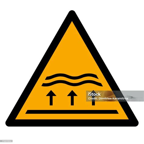 Flood Zone Warning Sign Stock Illustration Download Image Now Accidents And Disasters Black
