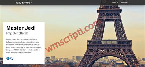 Whos Who Scripti Wm Scripti Scripti Script Indir Php Script