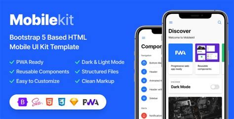 Mobilekit Bootstrap 5 Based Html Template Templates Html Templates