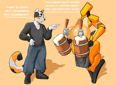 Rule 34 After Transformation Alcohol Anthro Apron Apron Only Assimilation Attikipp Beer Beer