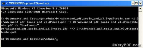 open pdf documents showing thumbnails via advanced pdf tools command