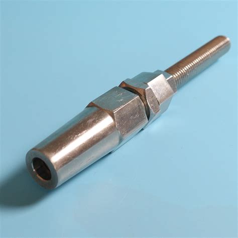 STAINLESS SWAGELESS THREAD TERMINAL WIRE ROPE Mm EBay