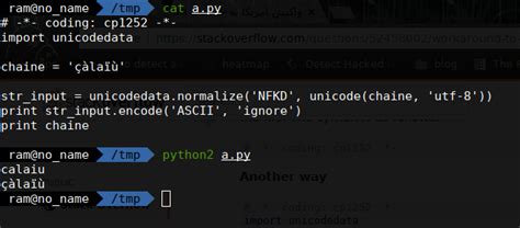 Python Workaround To Use A Non Ascii Character To Replace An Accent Character To A Non